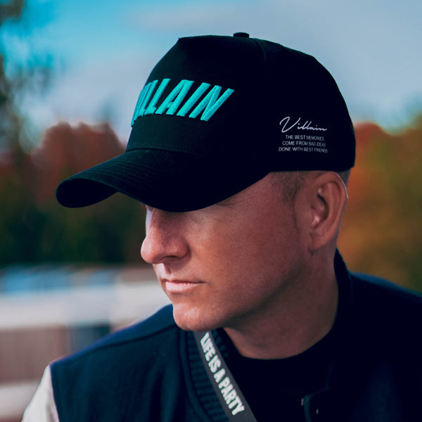 Villain Cap - Turquoise – Hardstyle.com